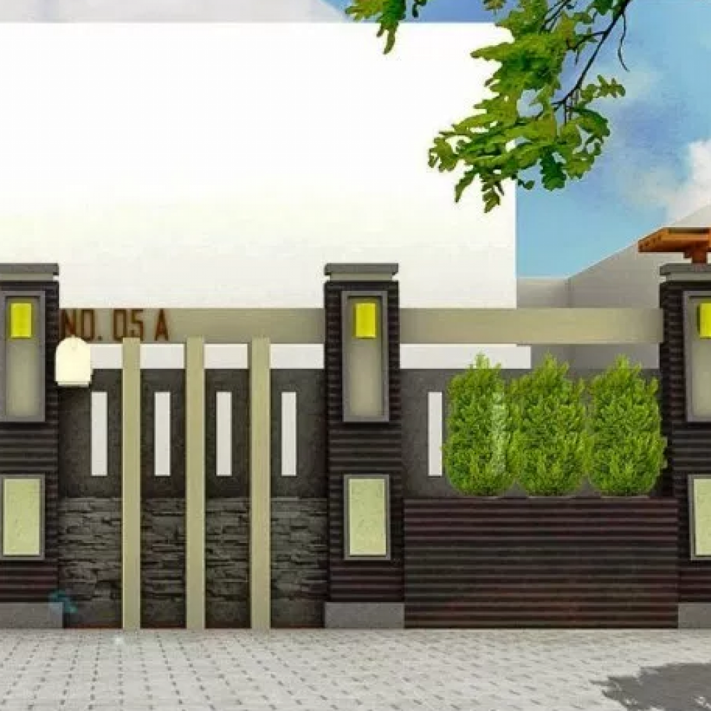 pagar tembok minimalis | BISESA Contractor